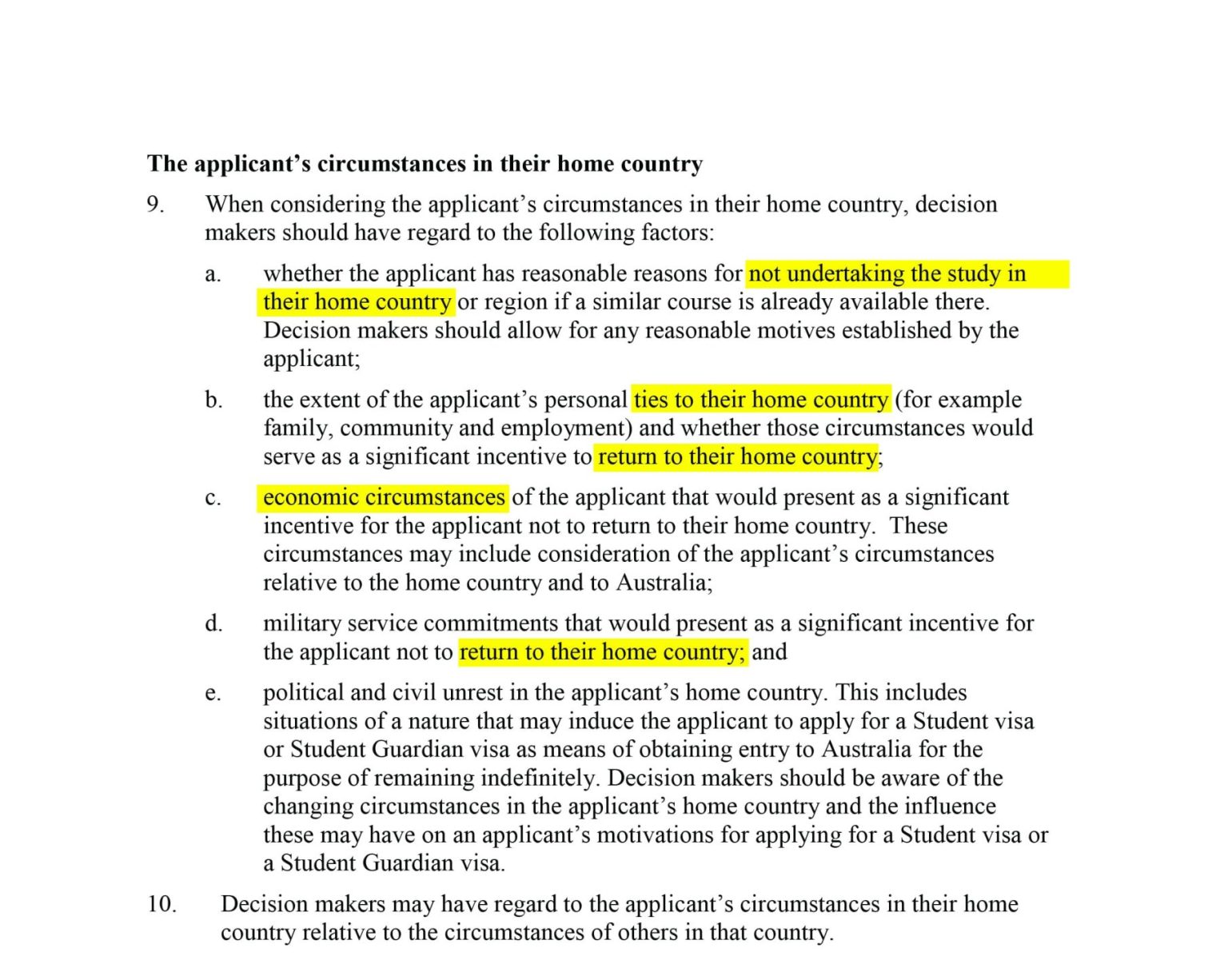 Genuine Temporary Entrant Statement (GTE): How It’s Assessed ...